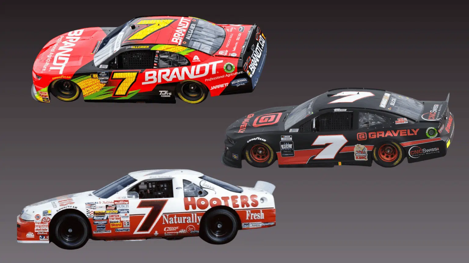 The Legacy of the number 7 in NASCAR - Magnumm k5